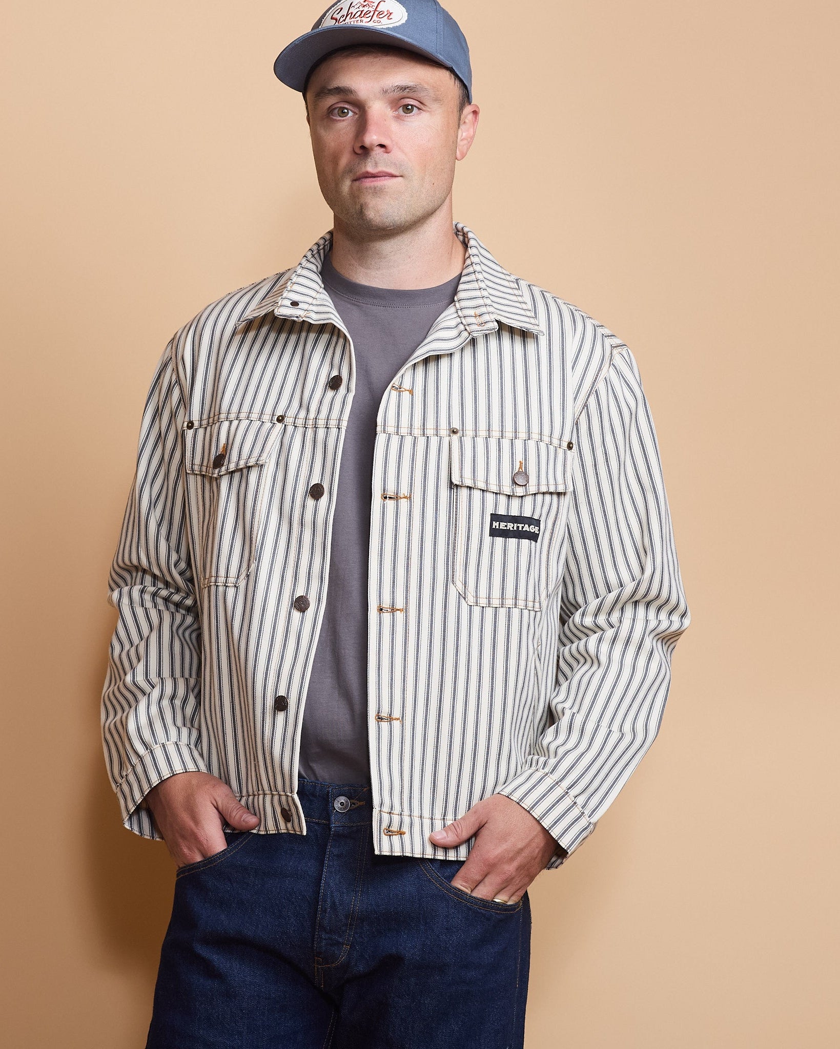 Heritage Stripe Gibson Jacket – El Sereno Mercantile